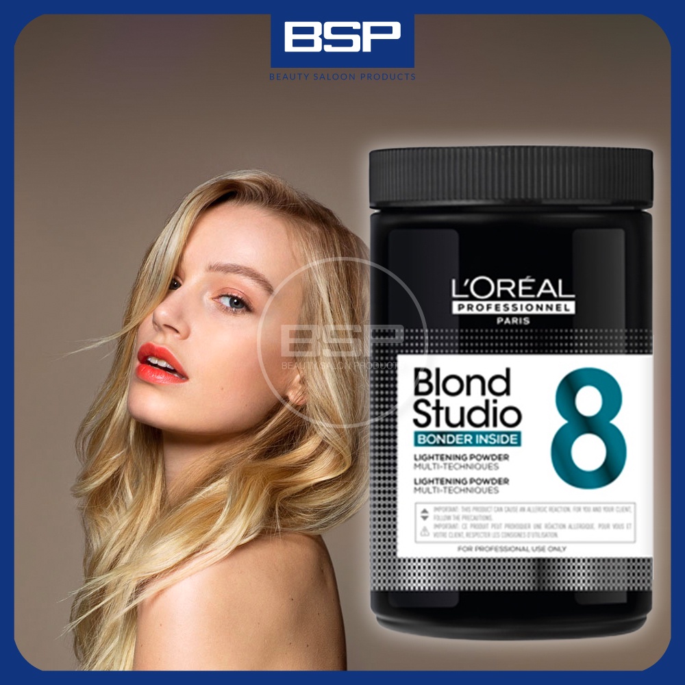 LOREAL Blond Studio 8 Bonder Inside Lightening Bleaching Powder 500g ...