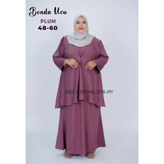 💎SNN 48-60 BAJU KURUNG PLUS SIZE NAJMAR PLUS SIZE BAJU KURUNG SIZE ...
