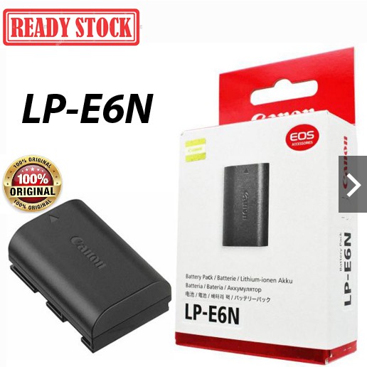 Canon LP-E6N / LP-E6 Lithium-Ion Battery Pack (7.2V/1865MAH) | Shopee Malaysia