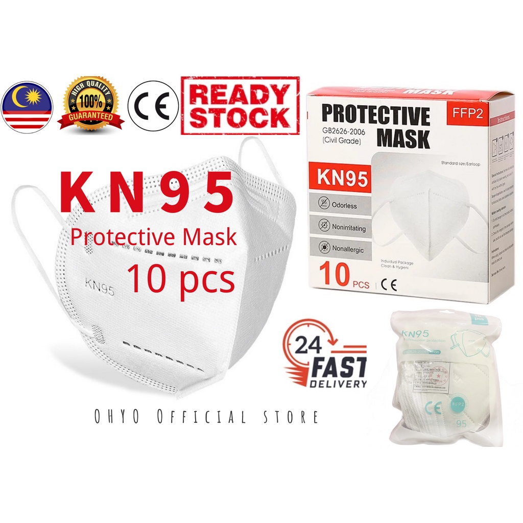 【Ready Stock!】KN 95 Face Mask for Professional Protection | Shopee Malaysia