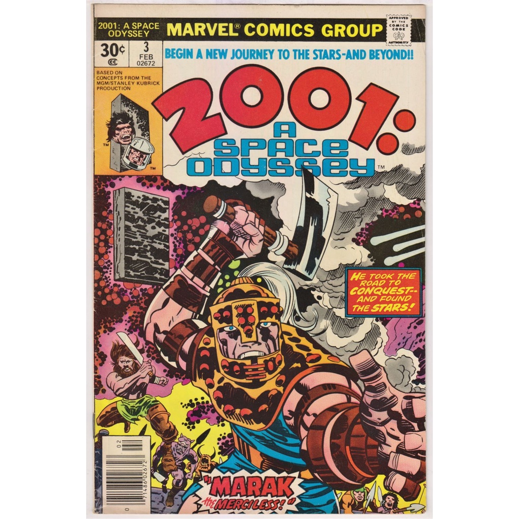 Marvel 2001 A Space Odyssey #3 (1976) Art by Jack Kirby | Shopee Malaysia