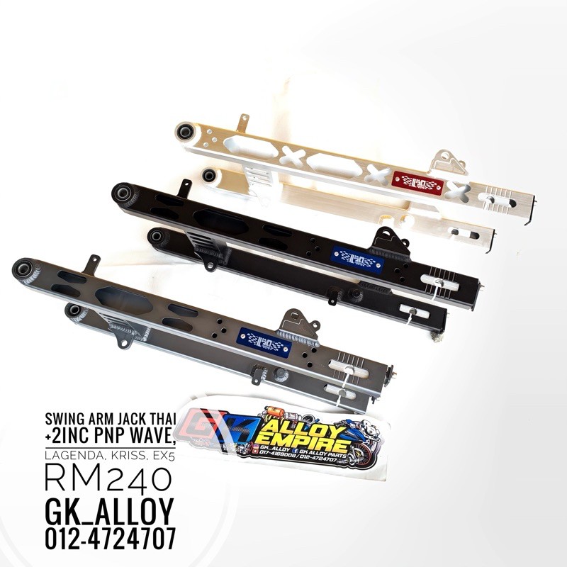 SWING ARM JACK THAI +2inc PNP SEMUA JENIS WAVE | Shopee Malaysia