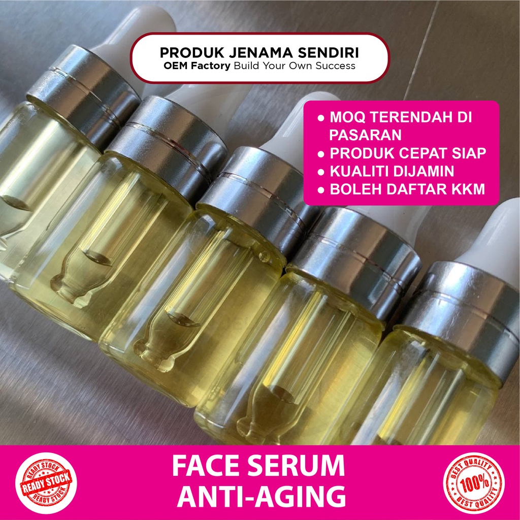 [SERUM MUKA 10X BOOST ] Cerah Putih Face Serum Anti-Aging Pore ...