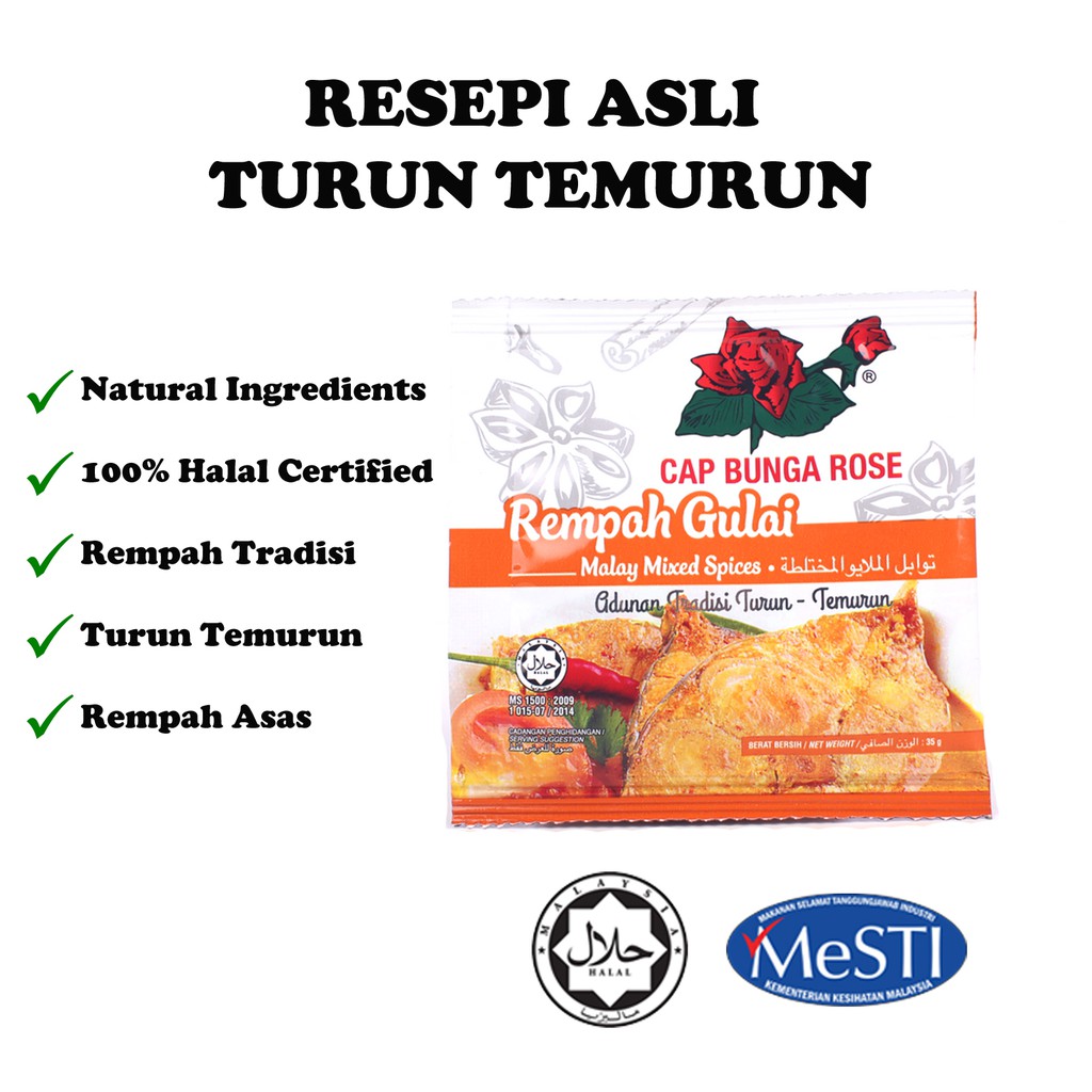 REMPAH TRADISI TERENGGANU DIGUNAKAN DALAM GULAI KAWAH - Rempah Gulai ...