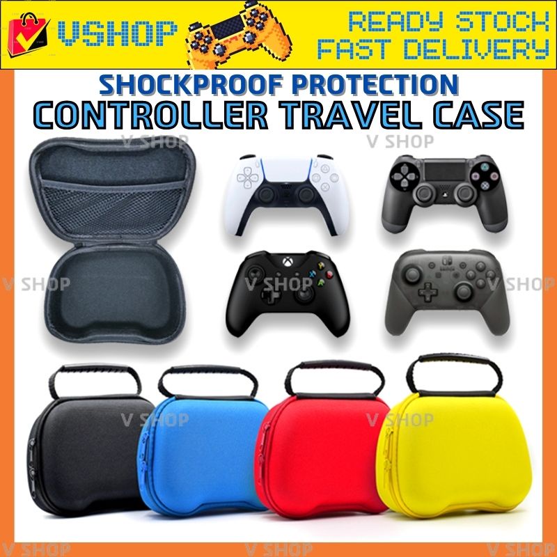 [READY STOCK] PS5 Controller Shockproof Storage Bag Travel Case PS4 ...