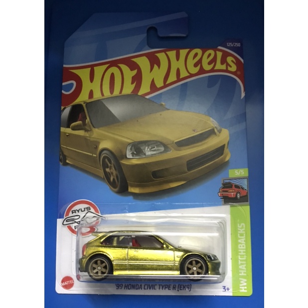 Hot Wheels STH ‘99 Honda Civic Type-R EK9 (STH) | Shopee Malaysia