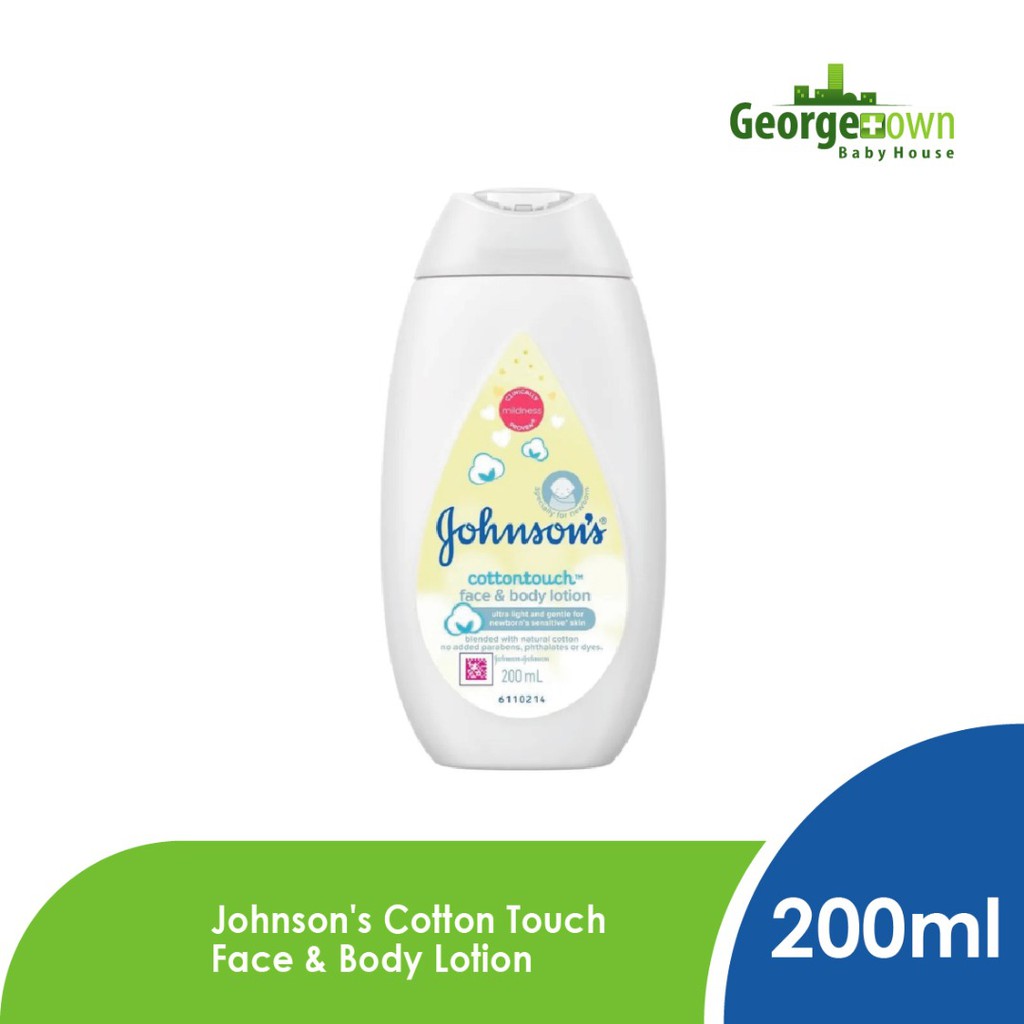 Johnson's Cotton Touch Face & Body Lotion 200ML (GTG) | Shopee Malaysia