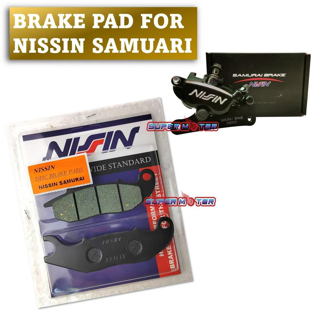 BRAKE PAD FOR NISSIN SAMURAI CARLIPER For Y125z,Y15zr,135Lc,Rs150 ...