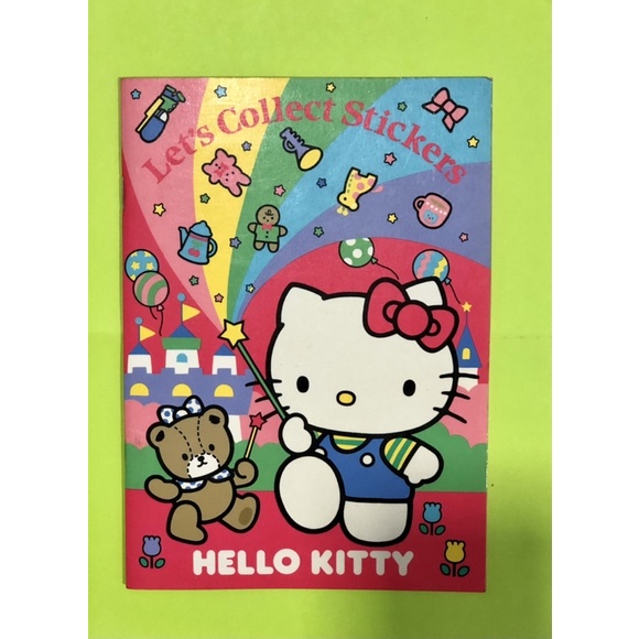 Sanrio Hello Kitty Sticker Album Book Fully Laminated Cute Sweet Fun ...