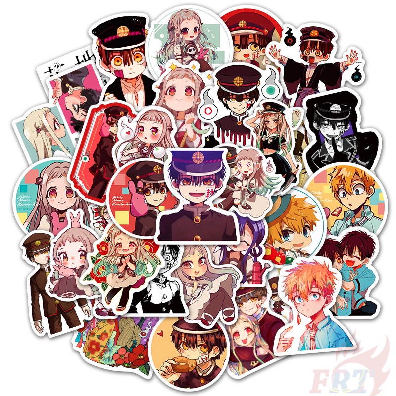 50Pcs/Set Toilet-bound Hanako-kun Series 01 Stickers Anime DIY Fashion ...