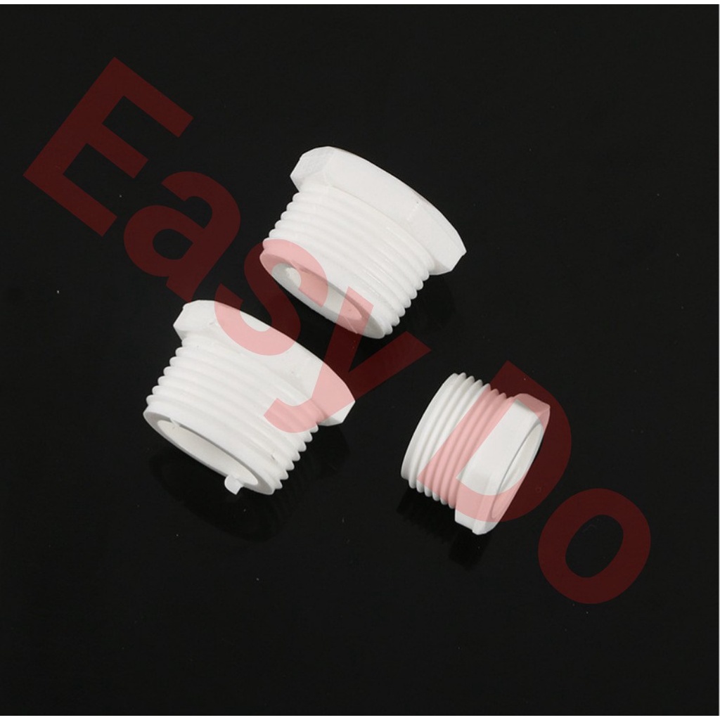 PVC PIPE FITTING POLY REDUCING BUSH 1/2 INCH , 3/4 INCH , 1 INCH ...