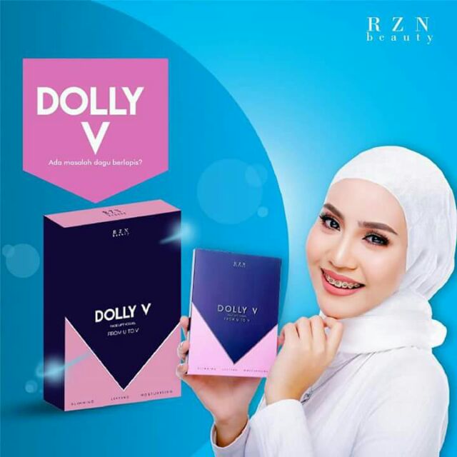 DOLLY V SHAPE peruncing dagu / slimming ORIGINAL (DAPAT KOTAK) | Shopee ...