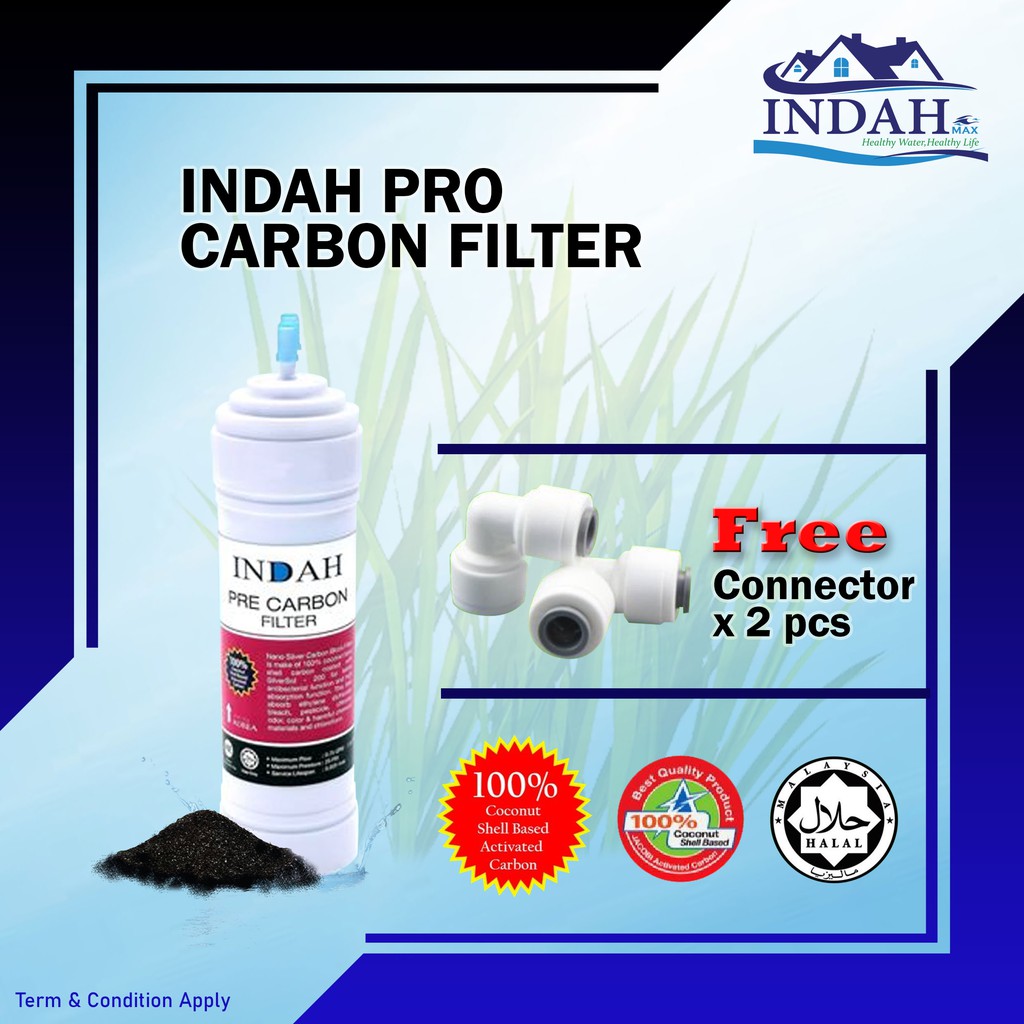 🇲🇾 Ready Stock 💕Halal Korea INDAH Pre Carbon Replacement Water Filter ...
