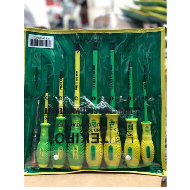 Tekiro Electric Screwdriver set 7pc | Shopee Malaysia