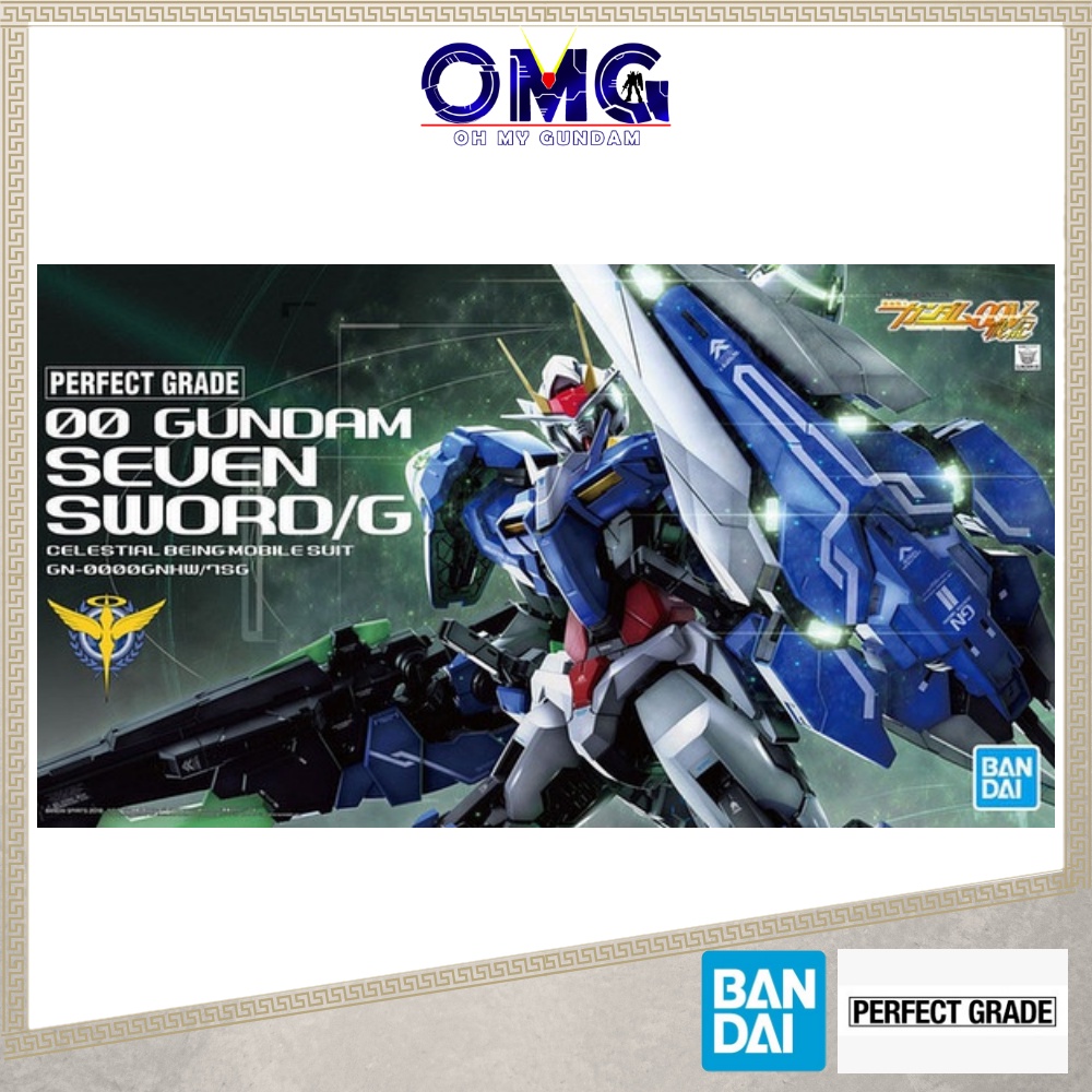 Bandai PG 00 Seven Sword/G Gundam 55582 OO 7 Sword G 007S OO7 1/60 OO ...