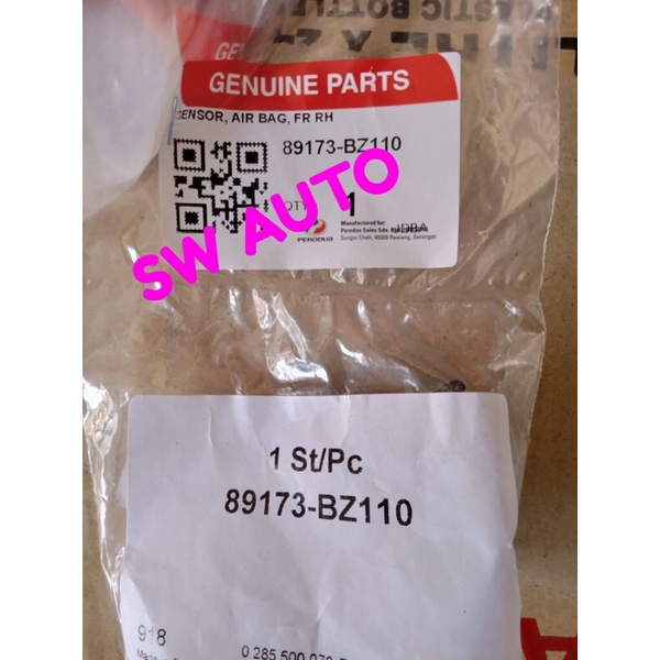 Perodua Axia air bag sensor front Original | Shopee Malaysia