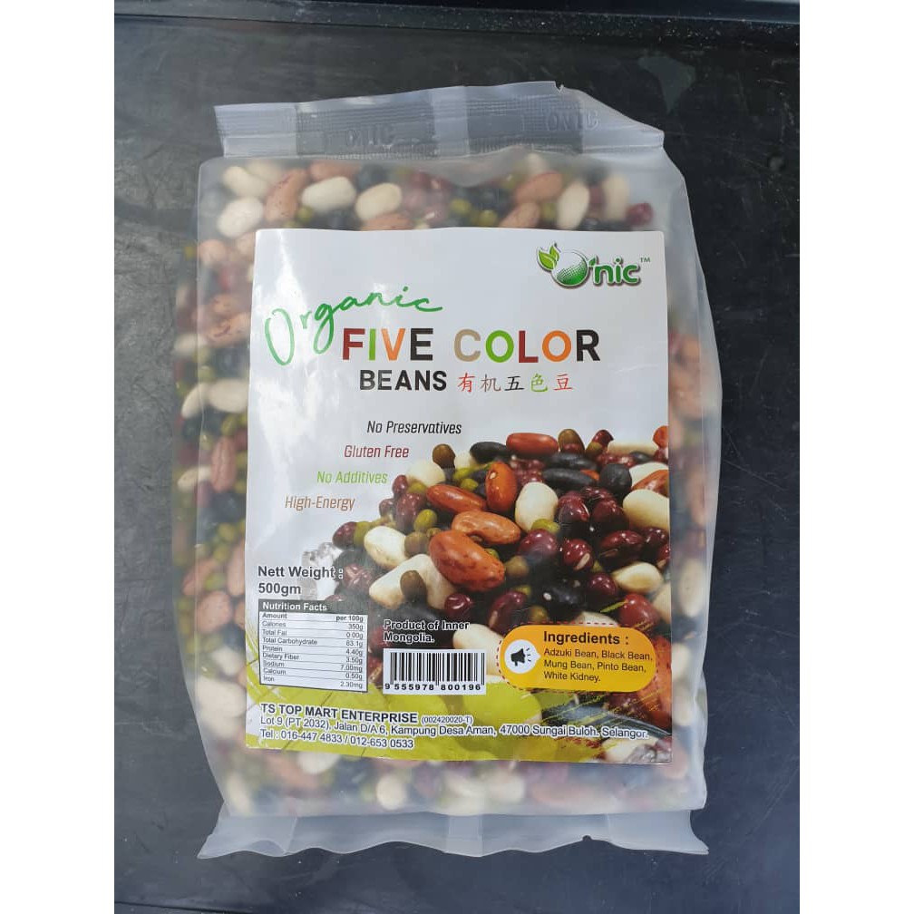 Organic five color mixed beans | Shopee Malaysia
