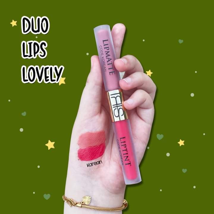 ORI HQ DUO LIPS LOVELY IRIS KHAIRI LIMITED EDITION LIPTINT LIPMATTE 2 ...