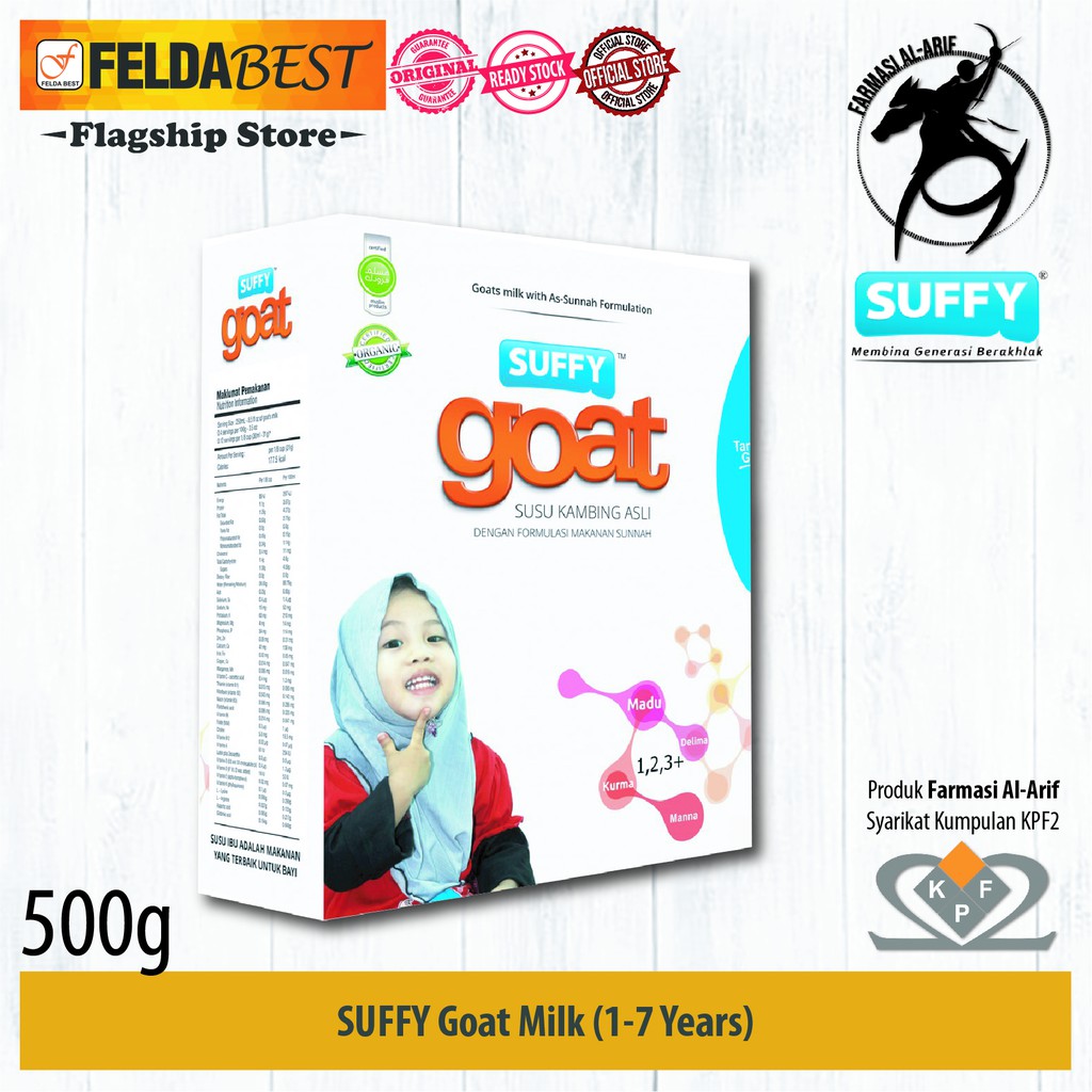SUFFY Goat Milk 1-7 Years 500gm (Susu Kambing) | Shopee Malaysia