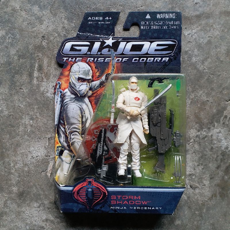 Hasbro The Rise Of Cobra Storm Shadow Masked MOSC 4 Inch | Shopee Malaysia