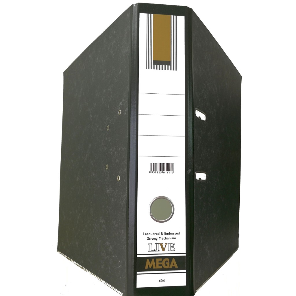 3" mega gold 3inch lever arch file hard cover | Shopee Malaysia
