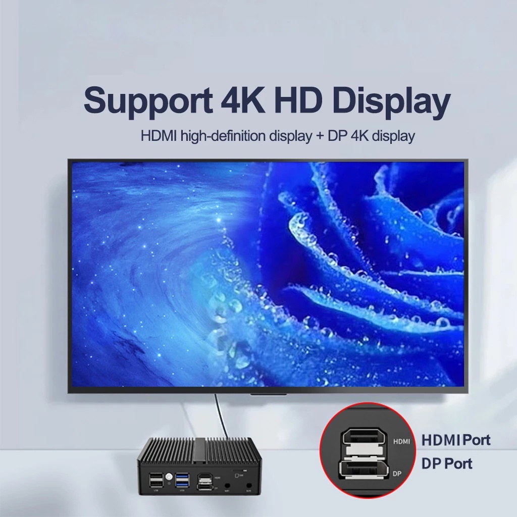 YesIdo G30B 11th Gen N5105 N5000 Soft Router 4 Intel i225 2.5G LAN ...