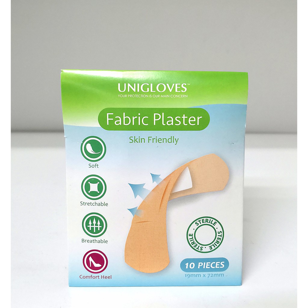 Unigloves First Aid Plaster Fabric (10 pieces) | Shopee Malaysia