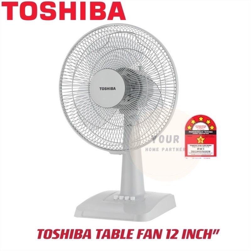 Toshiba Table Fan 16 Inch F-TSA20(G)MY / F-TSA10(G)MY 12 Inch | Shopee Malaysia