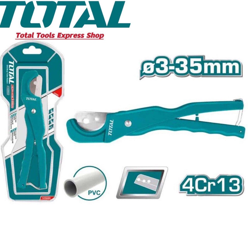TOTAL PVC PIPE CUTTER 3-35mm(THT53351) | Shopee Malaysia