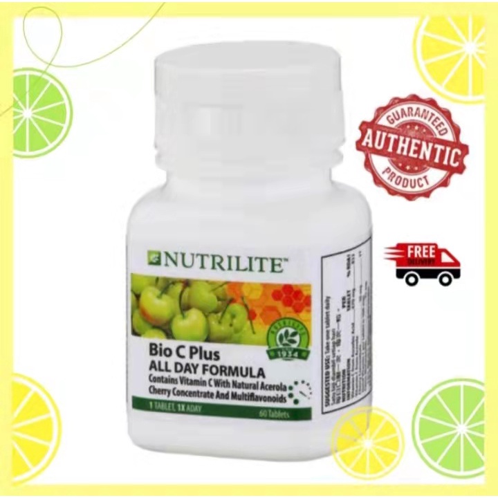 NUTRILITE Bio C🍊 Vitamin C Plus All Day Formula 60 tabs 100% Original ...