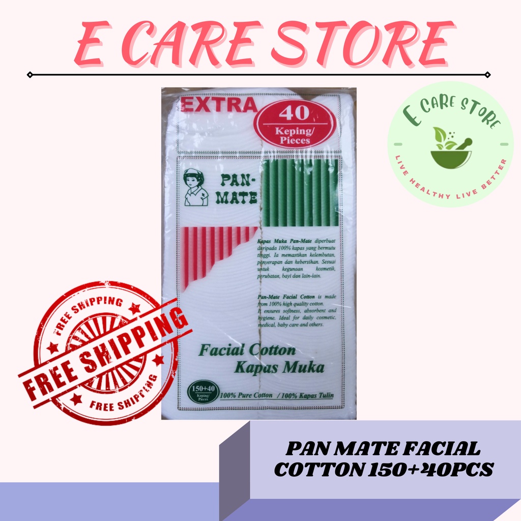 𝐑𝐄𝐀𝐃𝐘 𝐒𝐓𝐎𝐂𝐊 【 𝐄 𝐂𝐚𝐫𝐞 𝐒𝐭𝐨𝐫𝐞 】𝐏𝐀𝐍 𝐌𝐀𝐓𝐄 𝐅𝐀𝐂𝐈𝐀𝐋 𝐂𝐎𝐓𝐓𝐎𝐍 𝟏𝟓𝟎+𝟒𝟎 𝐏𝐂𝐒 | Shopee ...