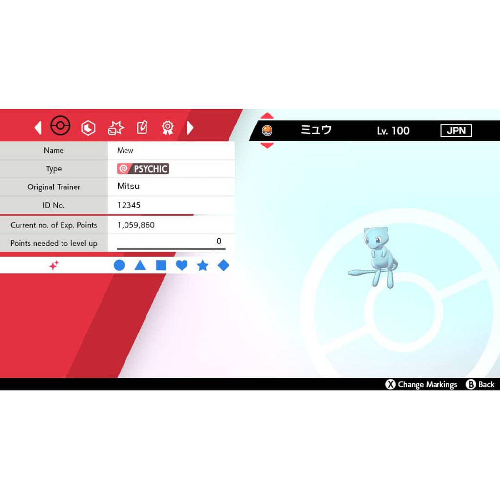 Pokemon Sword & Shield Trade Shiny Mew | Shopee Malaysia