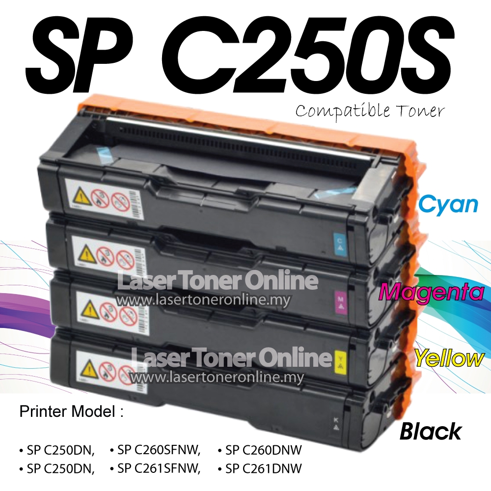 SPC250S Compatible Ricoh Aficio SPC250 SP C250S C250SF C250DN C250 SPC250 S SF DN SPC250S ...