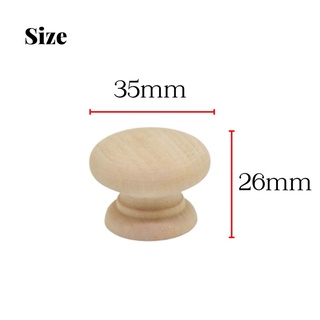 Wooden Cabinet Knob Drawer Wardrobe Door/ Handle Kayu / Pemegang Kayu ...