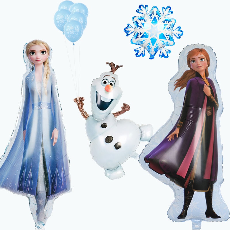 Frozen Theme Foil Balloon Elsa Anna Party Decoration | Shopee Malaysia