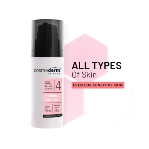Cosmoderm Perfect Balanced Sun Milk SPF25PA++ (50ml) | Shopee Malaysia