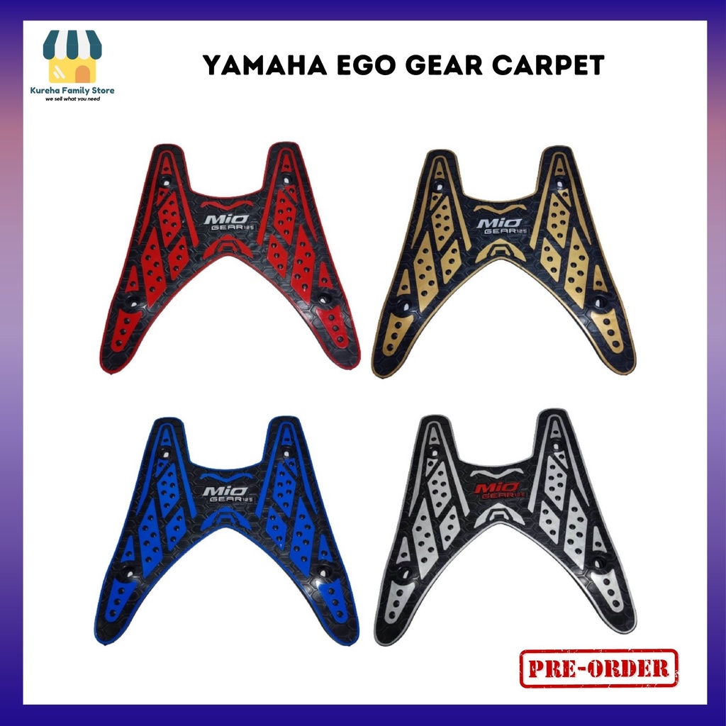 YAMAHA Ego Gear 125 Motorcycle Carpet Karpet Motor Ego Gear 125 Thick ...