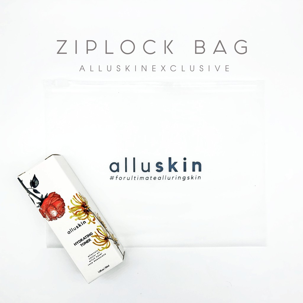 [MERCHANDISE] ALLUSKIN ZIPLOCK BAG (MERCHANDISE) | Shopee Malaysia