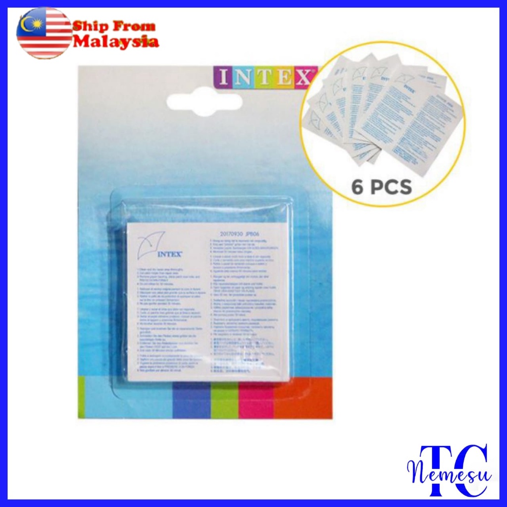 Repair Patches PVC Sticker Patch INTEX 59631 | Shopee Malaysia