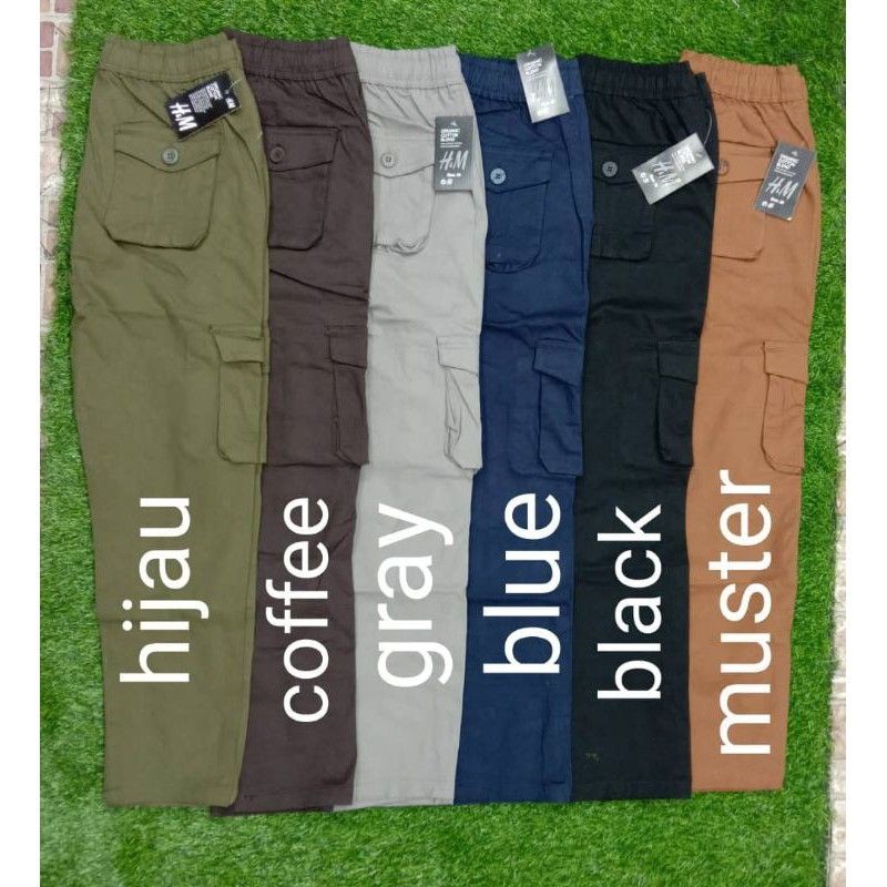 Seluar Kargo Slack six Poket/Unisex Tactical Pant 💥boleh pakai Tebal ...