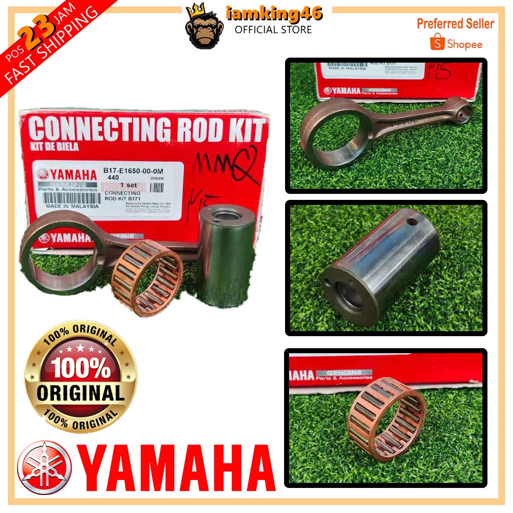 100% Original Yamaha CON ROD CONNECTING CONROD Y15ZR Y15 YSUKU V1 V2 ...
