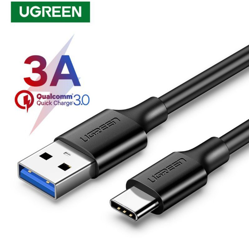 Ugreen Usb 3.0 to Type C 3A Cable - Ugreen Usb C Data & Charge Cable ...