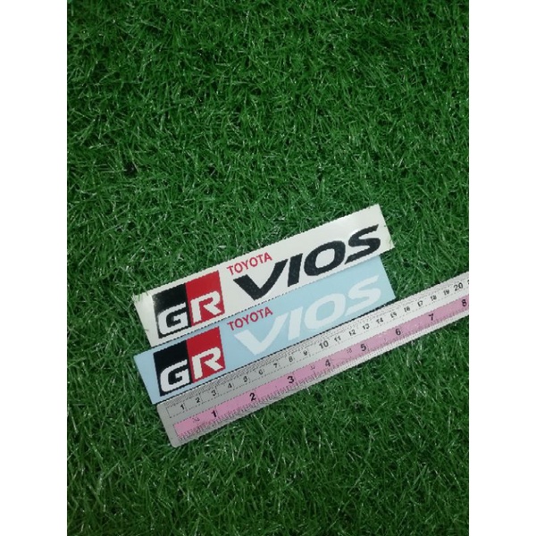 sticker gr toyota vios | Shopee Malaysia