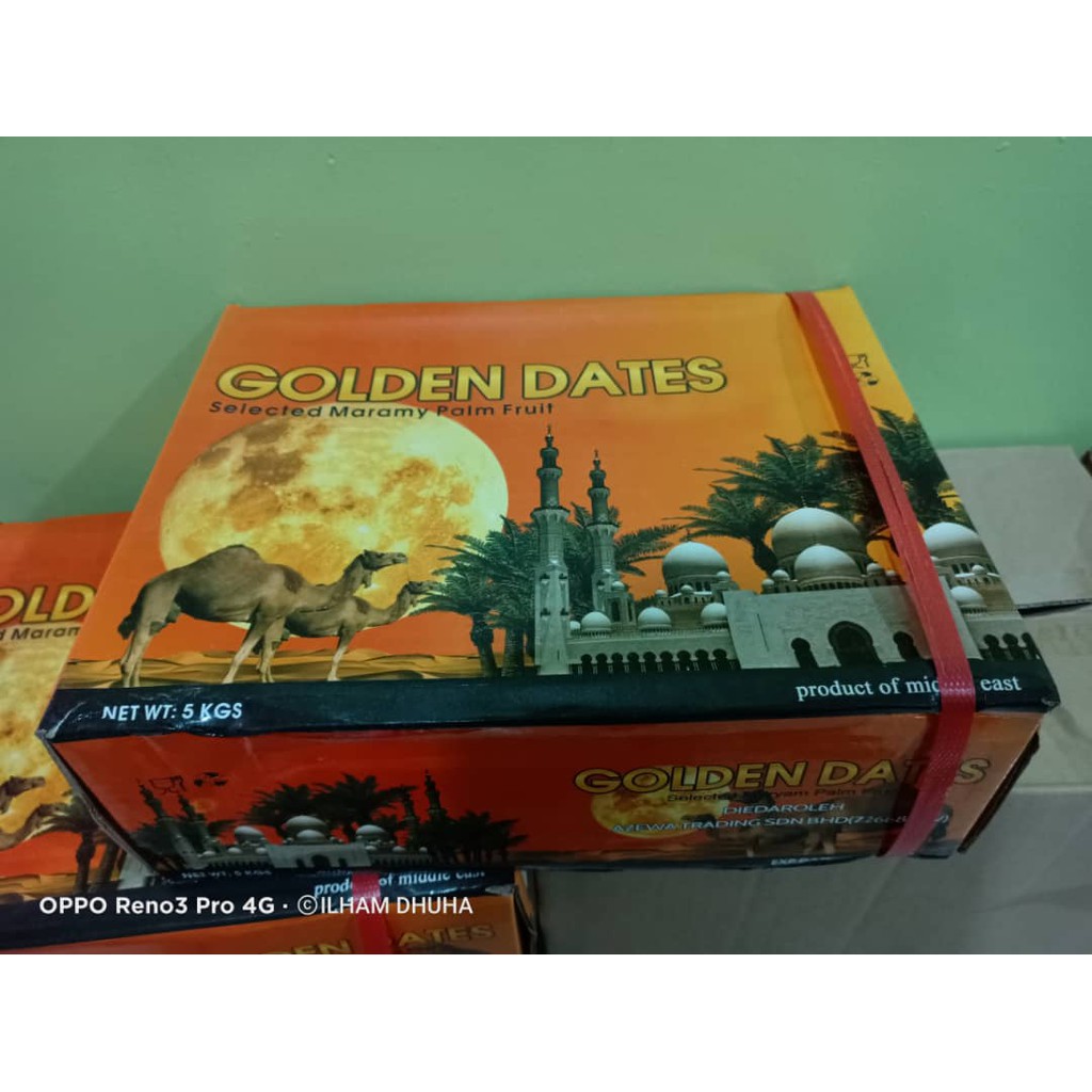 1 KOTAK 5 KG / KURMA MARYAMI / KURMA / DATES | Shopee Malaysia