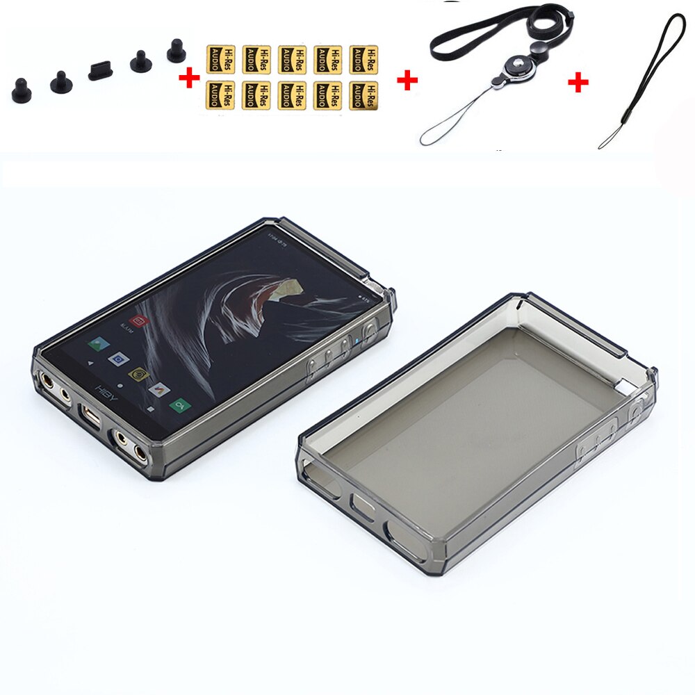 Soft Crystal Clear Tpu Protective Shell Skin Case Cover Hiby New R6 ...