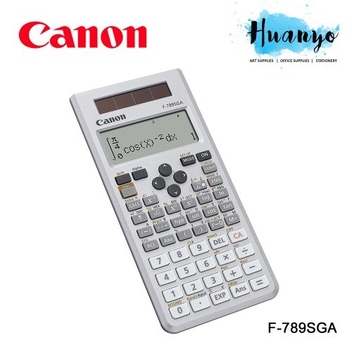 Canon Scientific Calculator F-789SGA (605 Functions and Solar Powered ...