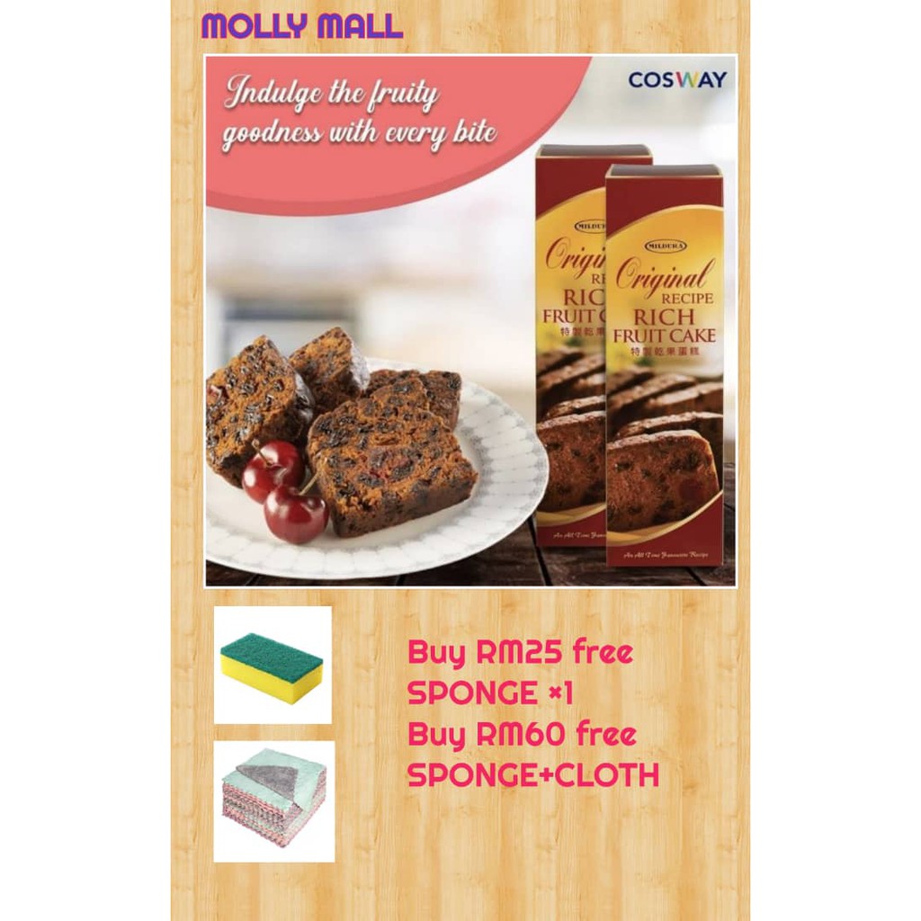 Mildura Premium Rich Fruit Cake (650g) | Shopee Malaysia