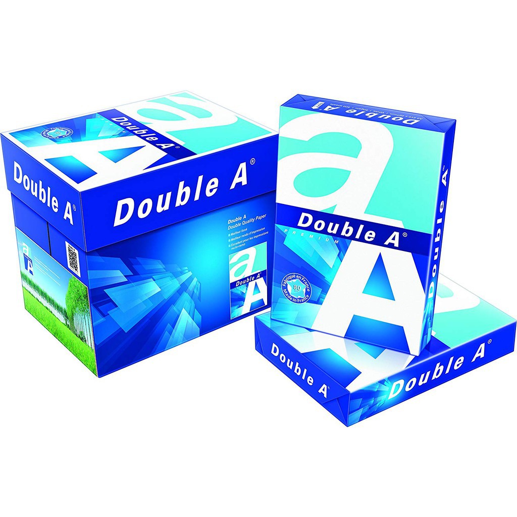 Double A A4 Paper 500’s 80gsm / Kertas A4 Putih / Kertas Fotostat /A4 Copier/ Photostat Paper ...