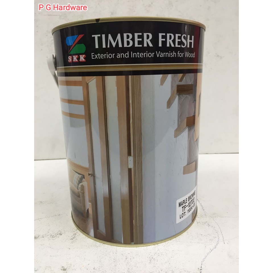 SKK Timber Fresh Varnish @5L | Shopee Malaysia