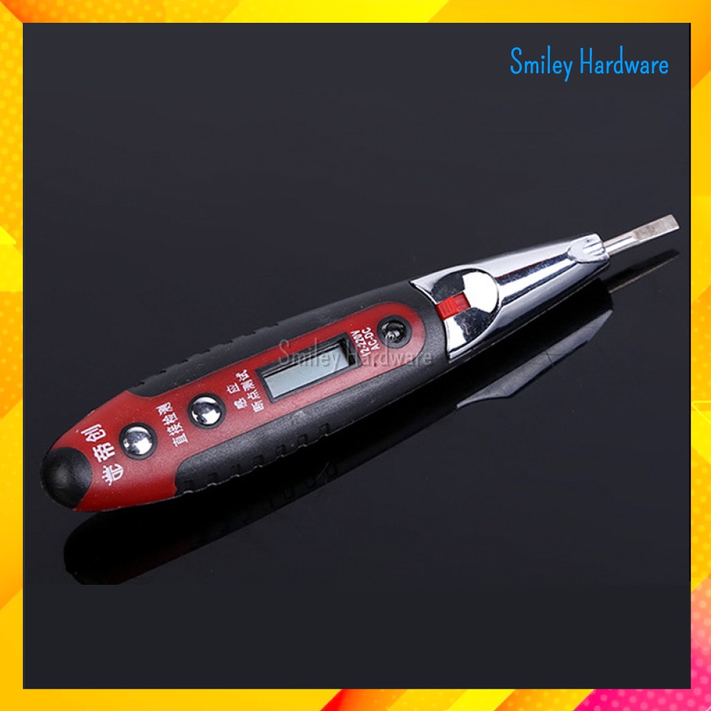 Multifunction Non-Contact Digital Test Pencil Tester Electrical Voltage ...